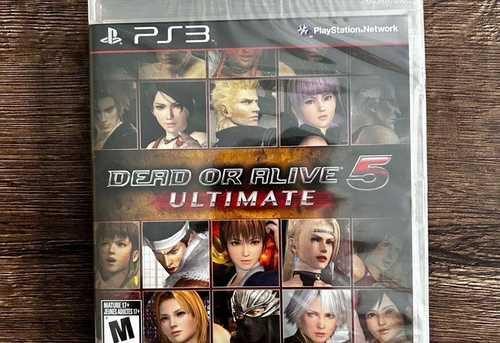 Dead Or Alive 5 Ultimate PS3