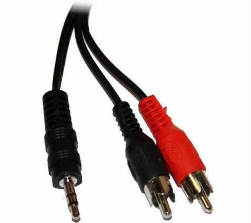 Кабель Audio MiniJack (3.5mm) - 2*RCA, #96283