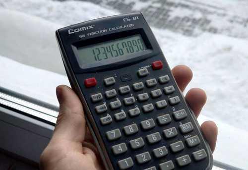 Инженерный калькулятор comix cs-81