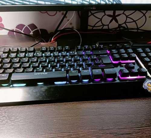 Игровая клавиатура zet gaming damage