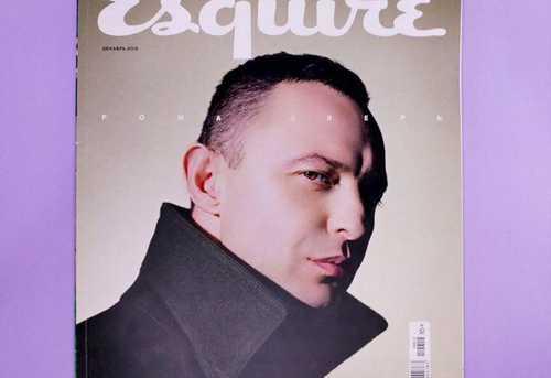 Журнал Esquire декабрь 2019 / Рома Зверь