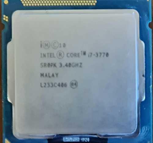 Процессор Intel Core i7-3770