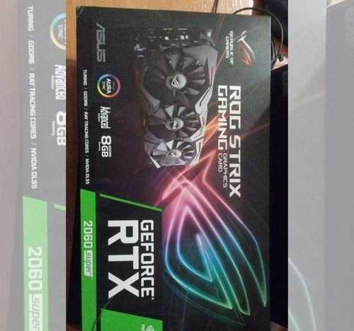 Видеокарта ROG strix RTX 2060 Super