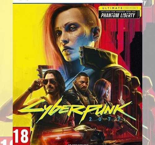 Игра Cyberpunk 2077 ultimate edition Ps4,Ps5