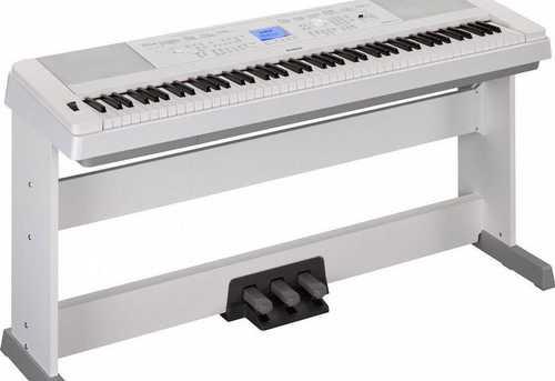 Синтезатор yamaha dgx 660 white