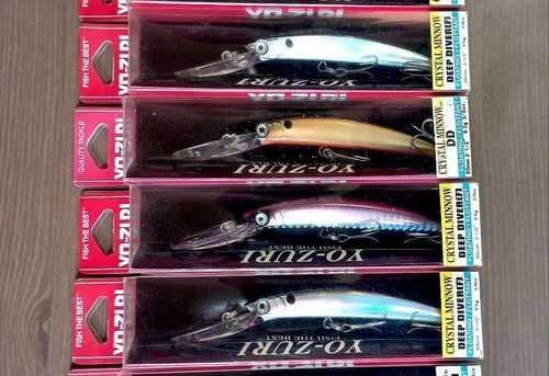 Воблеры YO-Zuri Cristal Minnow DD 90 mm