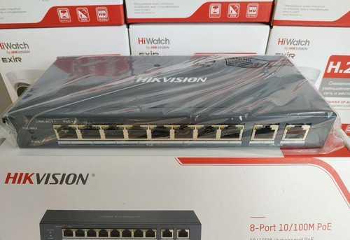 Коммутатор PoE hikvision DS-3E0310P-E/M