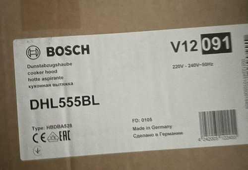 Новая Вытяжка встраеваемая Bosch DHL 555