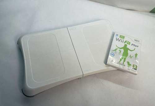 Wii Balance Board с диском wii fit plus