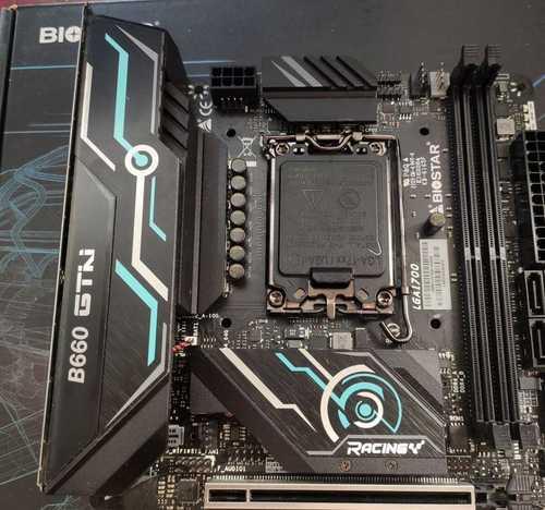 Материнская плата Biostar racing B660GTN lga 1700