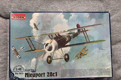 Самолёт Nieuport 17 28c1 модель сборная