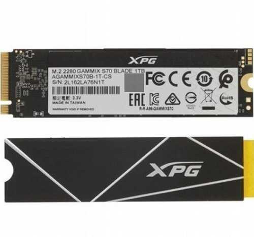 Adata PCIe 4.0 x4 1TB agammixs70B-1T-CS XPG Gammix