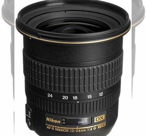 Объектив Nikon 12-24mm f/4G ED-IF AF-S DX Zoom-Nik