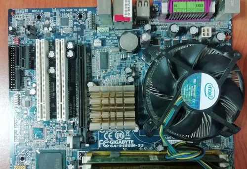 Материнская плата gigabyte GA-945GM-S2
