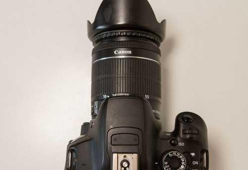 Canon 650D + Canon Ef-S 18-55 f3.5-5.6 STM