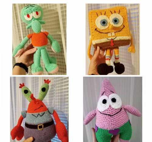 Игрушки вязаные