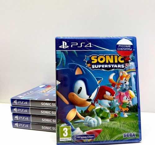 Диск Sonic Superstars PS4 / PlayStation 4