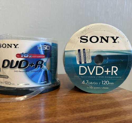 Болванка Sony 50 шт DVD   R