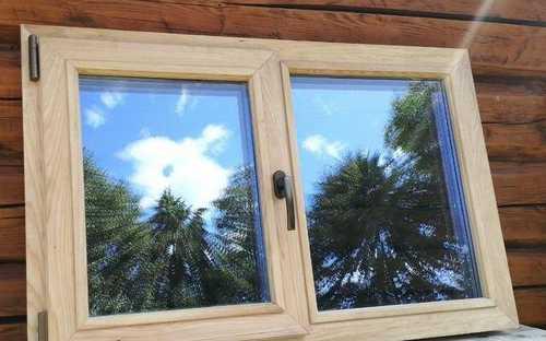 Окно для дома и дачи сосна дуб евроокно
