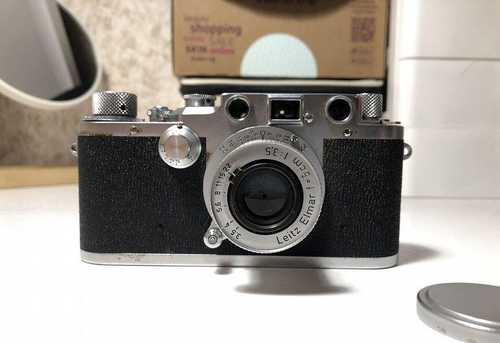 Leica IIIc + Elmar 50/3.5 red scale