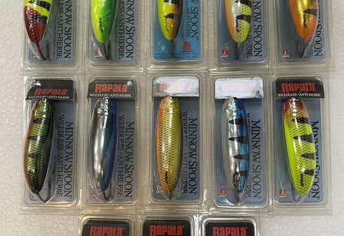 Блесна-незацепляйка Rapala Minnow Spoon RMS08