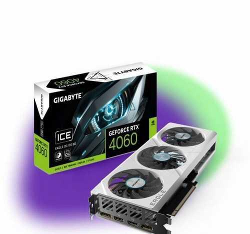 Gigabyte nvidia RTX4060 Eagle OC Ice 8GB