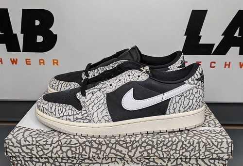 Кроссовки Air Jordan 1 Retro Low OG Black Cement