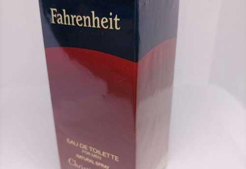 Винтаж 1989 год Fahrenheit Cristian Dior