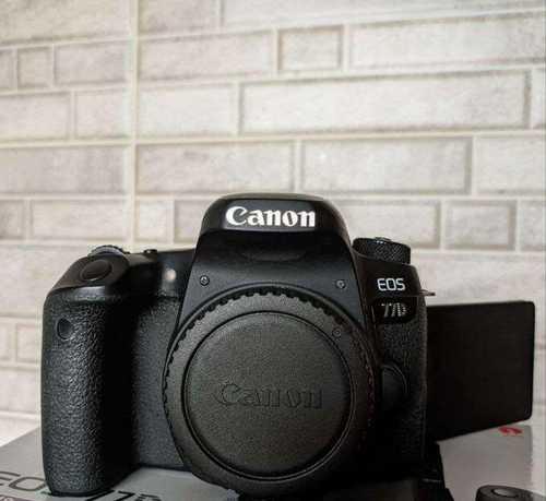 Фотоаппарат canon 77d
