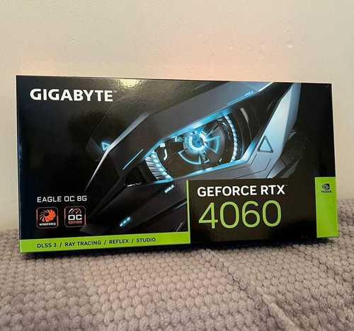 Gigabyte RTX 4060 Eagle OC 8GB (Новая, гарантия)