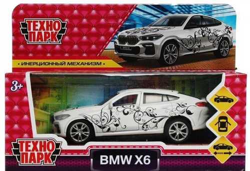 Машина X5-12GRL-WH металл BMW X5 для девочек 12 см