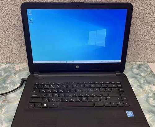 Ноутбук HP 14"/4RAM/intel-3710/500Gb
