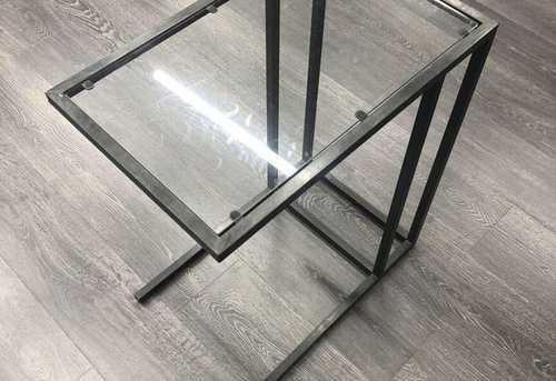 Журнальный столик IKEA со стеклом витше