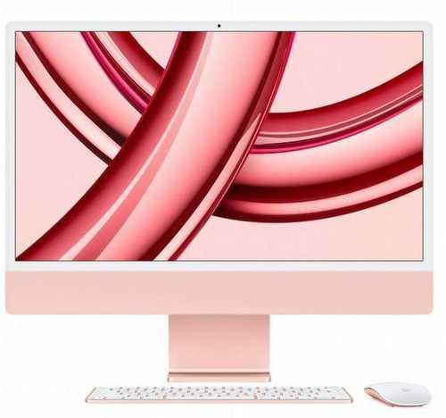 Apple iMac 24" M3 8 Gb 512 Gb (mqru3) розовый