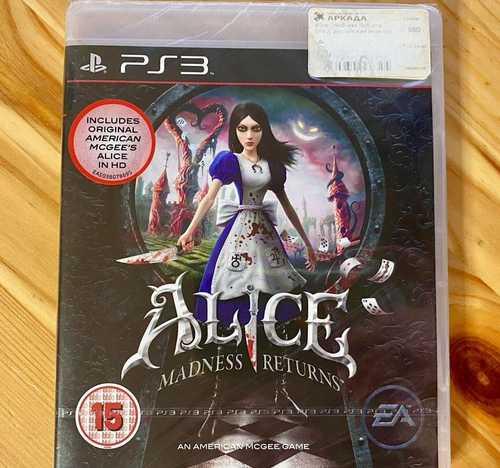 Alice Madness Returns / PS3 / PAL / Sealed