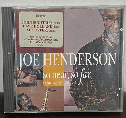 Joe Henderson"So Near, So Far" CD джаз