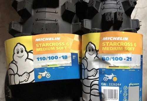 Michelin starcross 6 MED soft 80/100-21+110/100-18