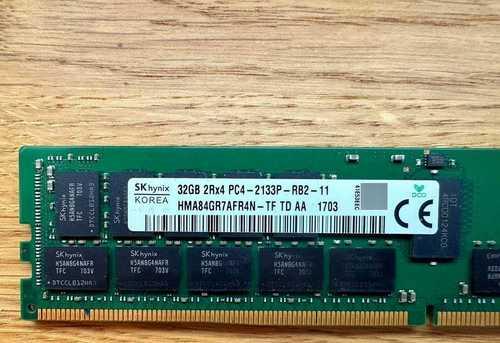 32 gb ddr4 dimm 2133 Hynix HMA84GR7AFR4N