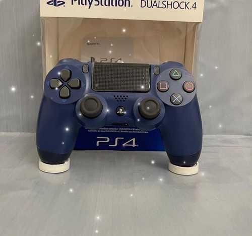 DualShock 4 V2 Геймпад темно-синий для PS4, пк