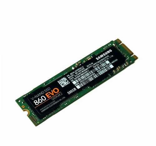 Samsung 860 EVO 500гб SSD SATA M.2