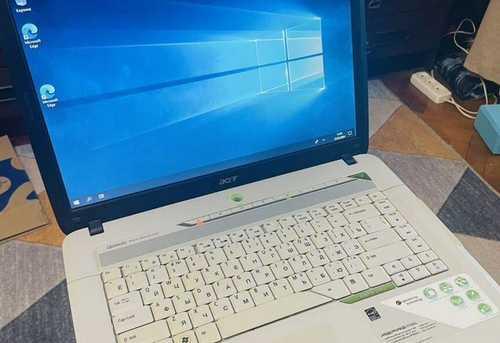 Ноутбук 15.4" Acer Aspire 5720ZG-2A1G16Mi, 160 ГБ, Pentium T2330, RAM 3 ГБ, GeForce 8400M GS 0.25 ГБ