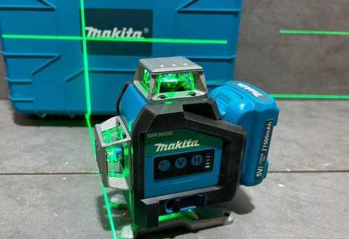 Лазерный уровень makita 4D нивелир 16 линий