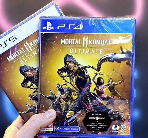 Диск PS4 PS5 Mortal Kombat 11 ultimate, рус