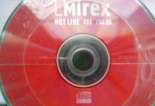 Диски cd-r mirex hotline 48*700mb 80min 100шт