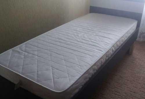 Кровать с матрасом размер 90 200