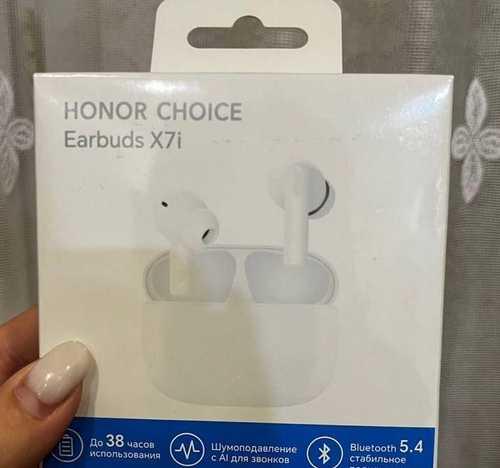 Беспроводные наушники honor choice earbuds x7i