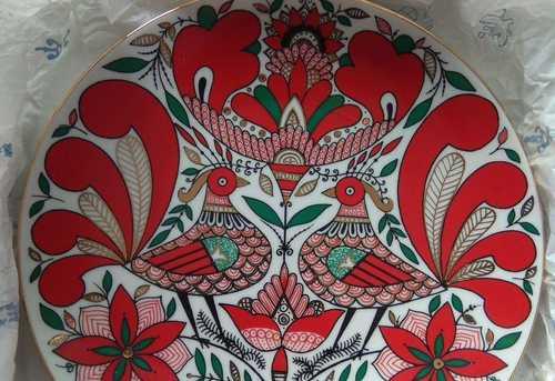 Сказочная птица" Imperial Porcelain 20см тарелка