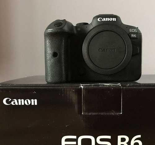 Canon EOS R6 body (пробег 17 тыс)