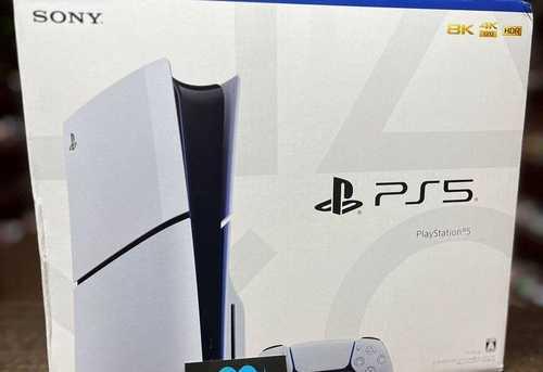 Playstation Slim 5 1Tb с дисководом PS5S PS 5 Sony