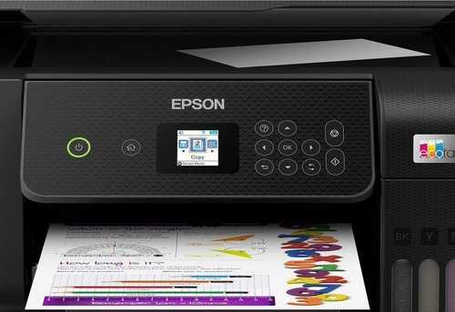 Мфу струйный Epson L3260 (C11CJ66507) A4 WiFi черн